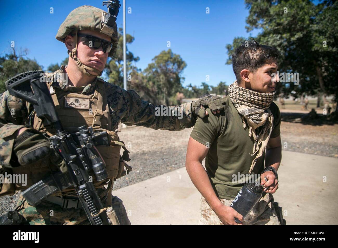 Lance Cpl. John M. Malarsie, a rifleman with India Company, Battalion ...