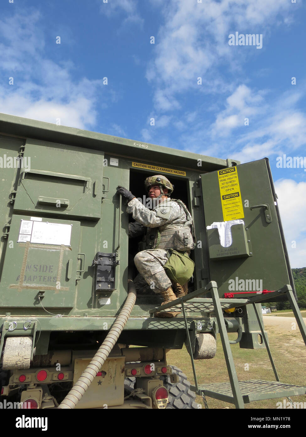 Load handling system compatible water tank rack hi-res stock ...