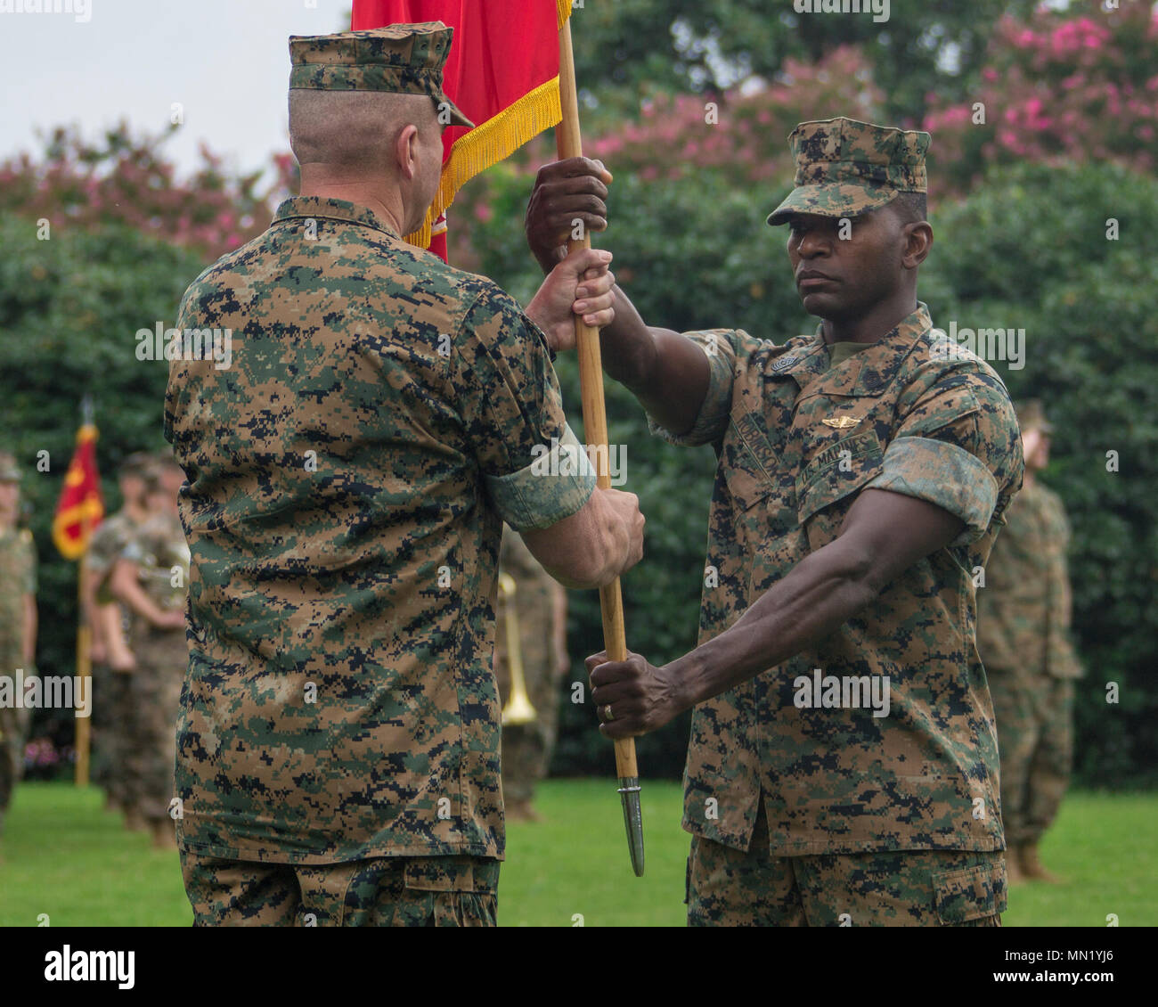 U.S. Marine Corps Lt. Gen. John E. Wissler, outgoing commander of U.S ...