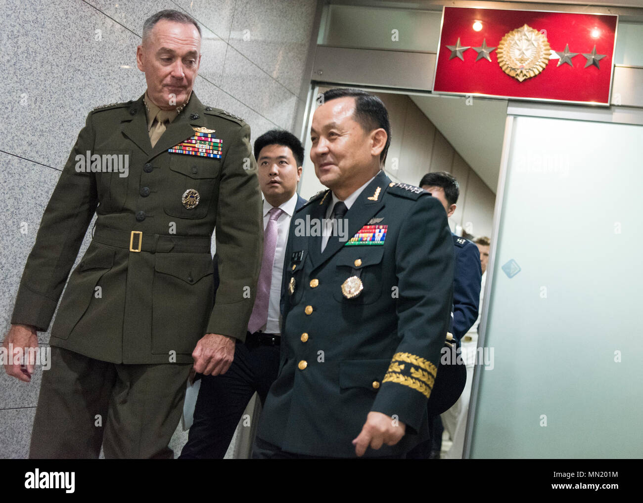 Marine Corps Gen. Joseph F. Dunford Jr., chairman of the Joint Chiefs ...
