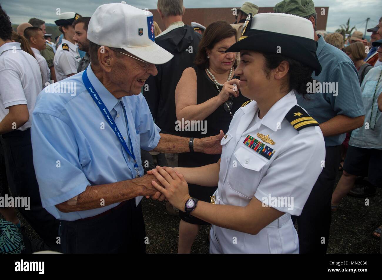 170807-N-VG727-0509 HONIARA, Guadalcanal (Aug. 7, 2017) Lt. Karina ...