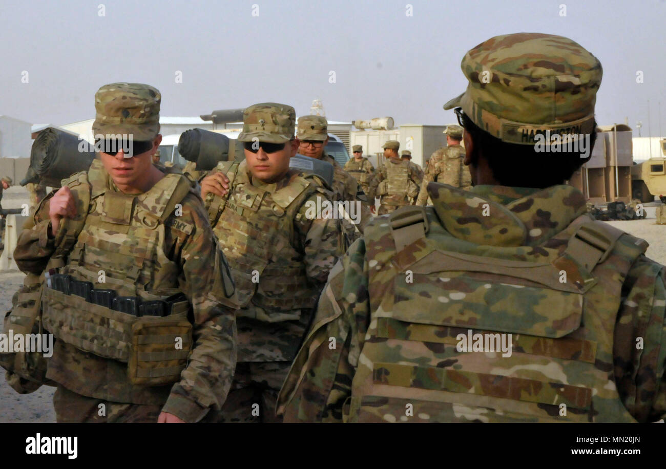 Soldiers from Alpha Company, 2nd Battalion, 7th Cavalry Regiment, 3rd ...