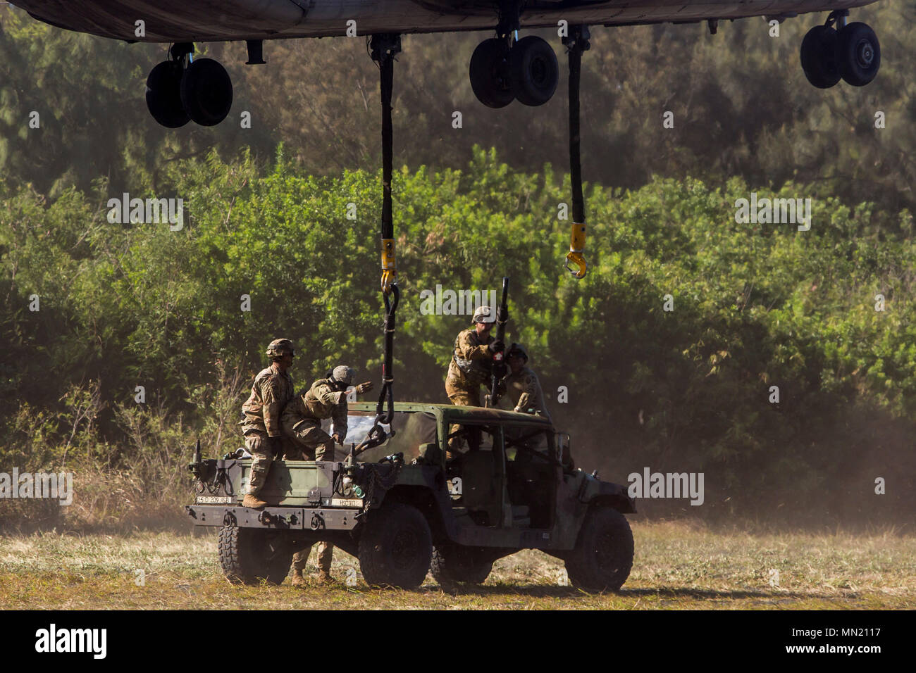 U.S. Soldiers with the 209th Aviation Support Battalion, 25th Combat ...