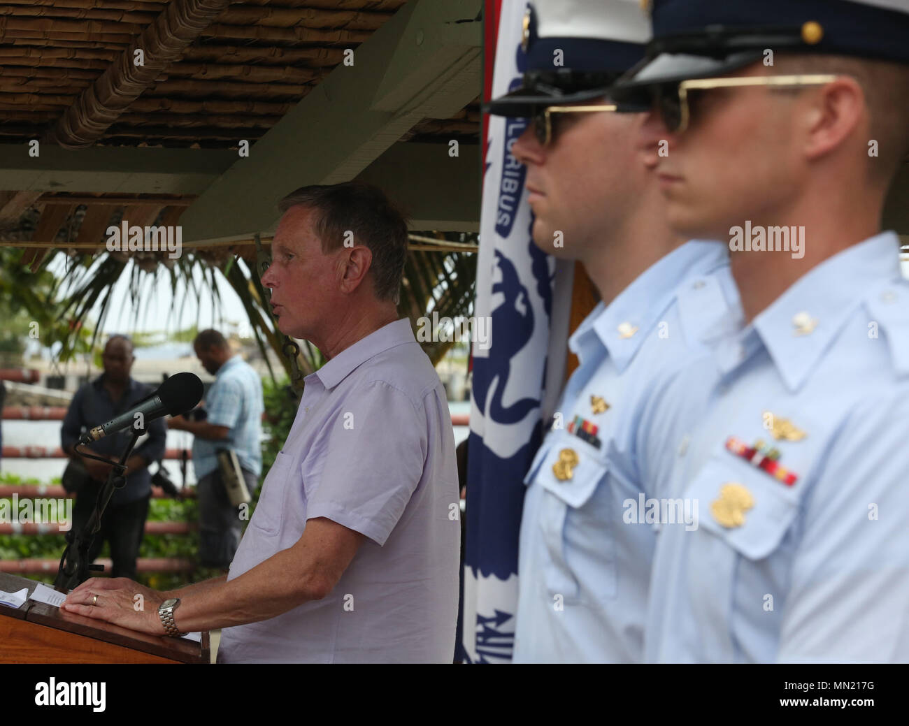 Retired Coast Guard Reserve Cmdr. Douglas Sheehan, nephew of the Coast ...