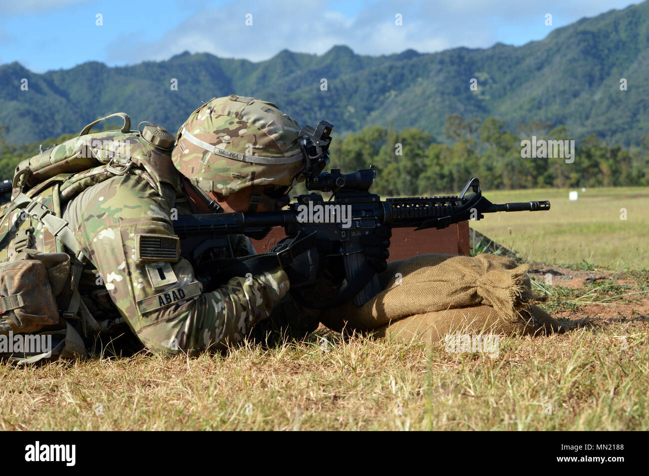 First Lt. Jamie Ray Abad, assigned to 325th Brigade Support Battalion ...