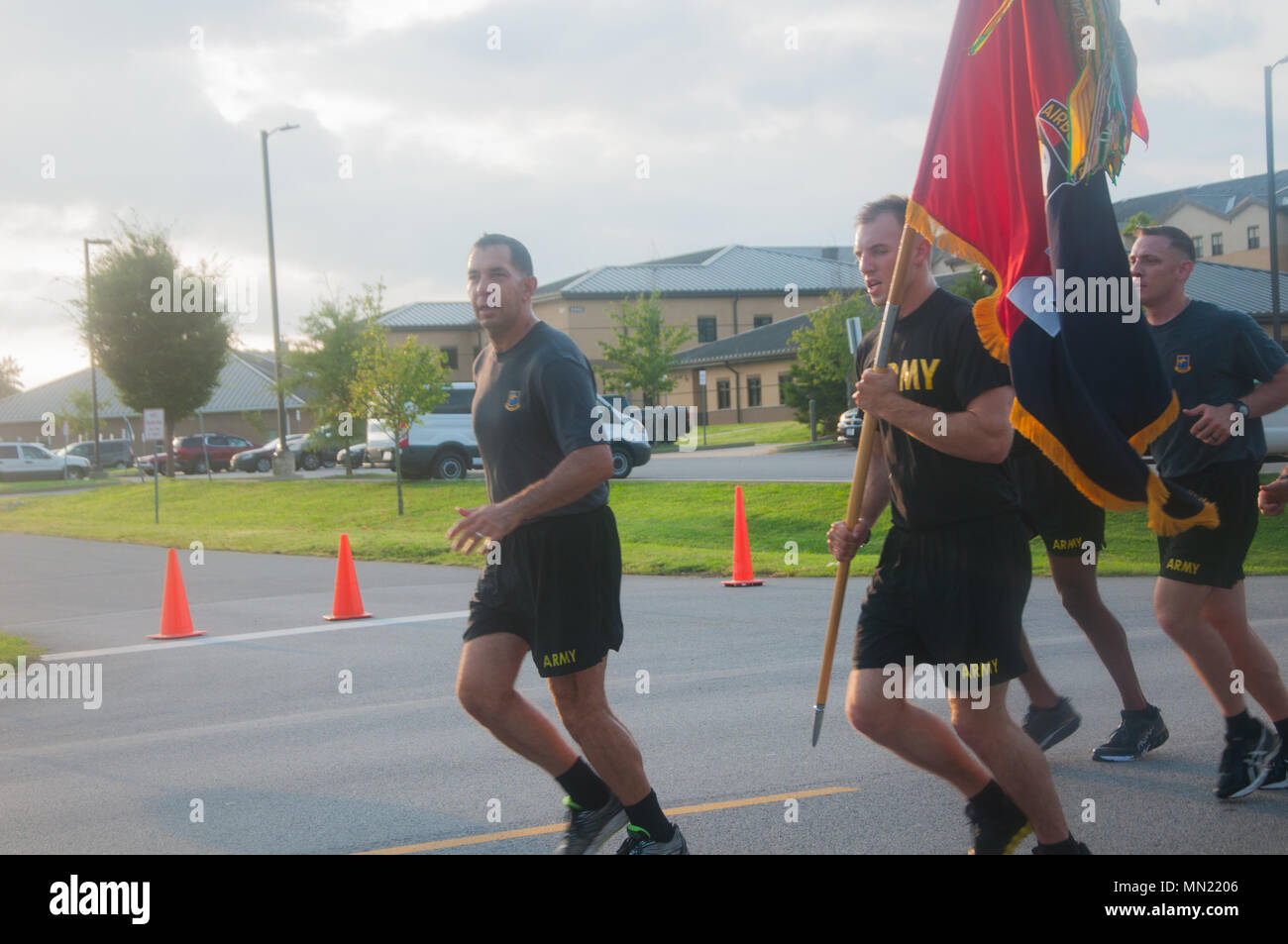 U.S. Army Col. Joseph Escandon, left, commander, 2nd Brigade Combat ...