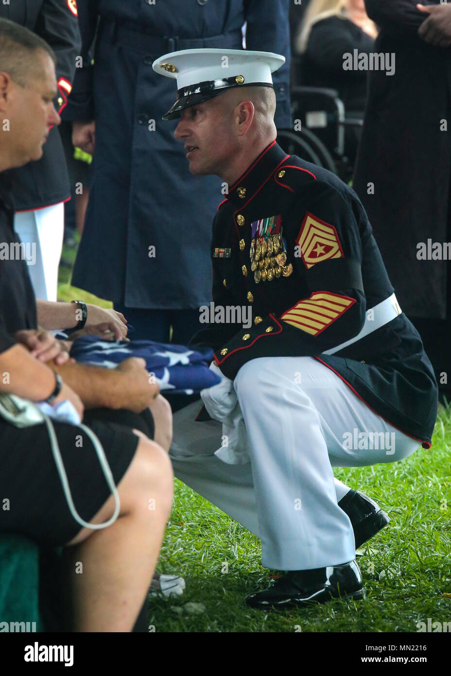 Sergeant Maj. Matthew R. Hackett, command sergeant major, Marine ...