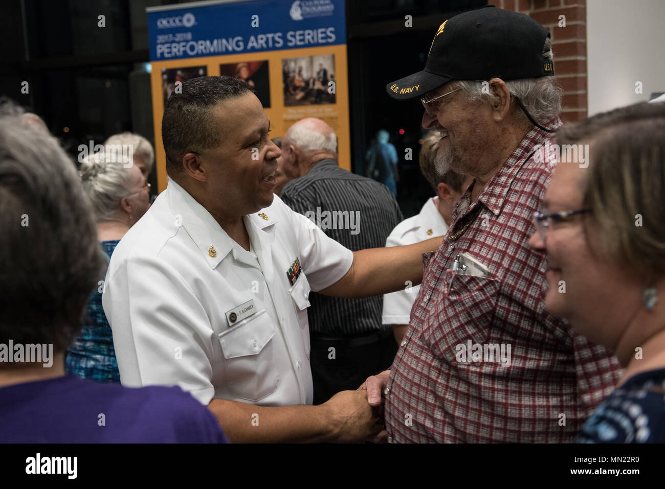OKLAHOMA CITY (Aug. 14, 2017) Senior Chief Musician Leon Alexander ...