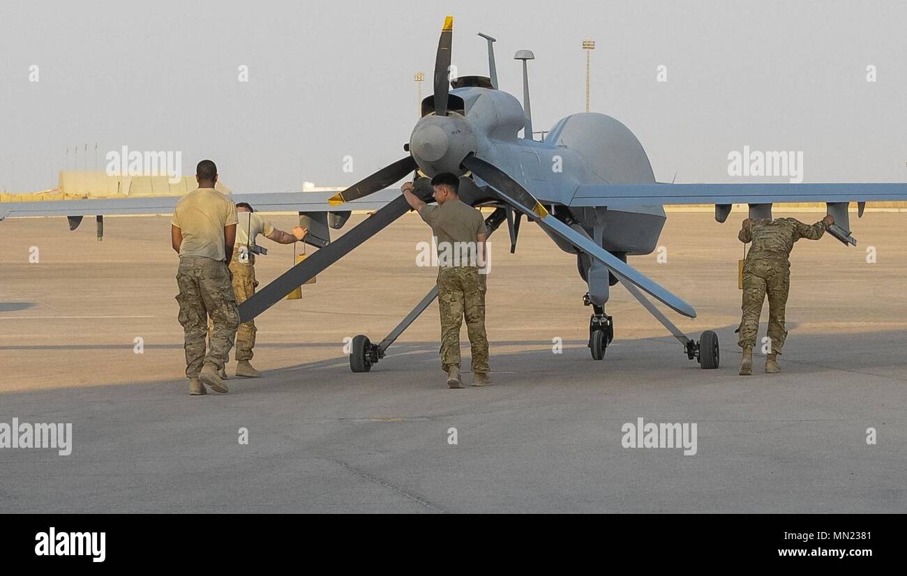 General Atomics MQ-1C Gray Eagle is a long-endurance unmanned aerial ...