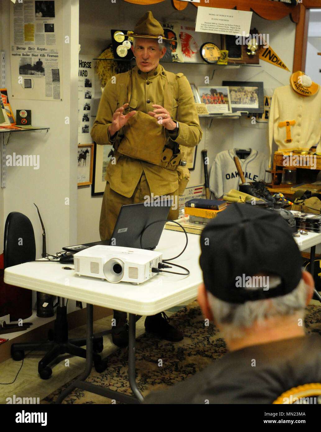 Ward Zischke, the command historian for the 88th Regional Support ...