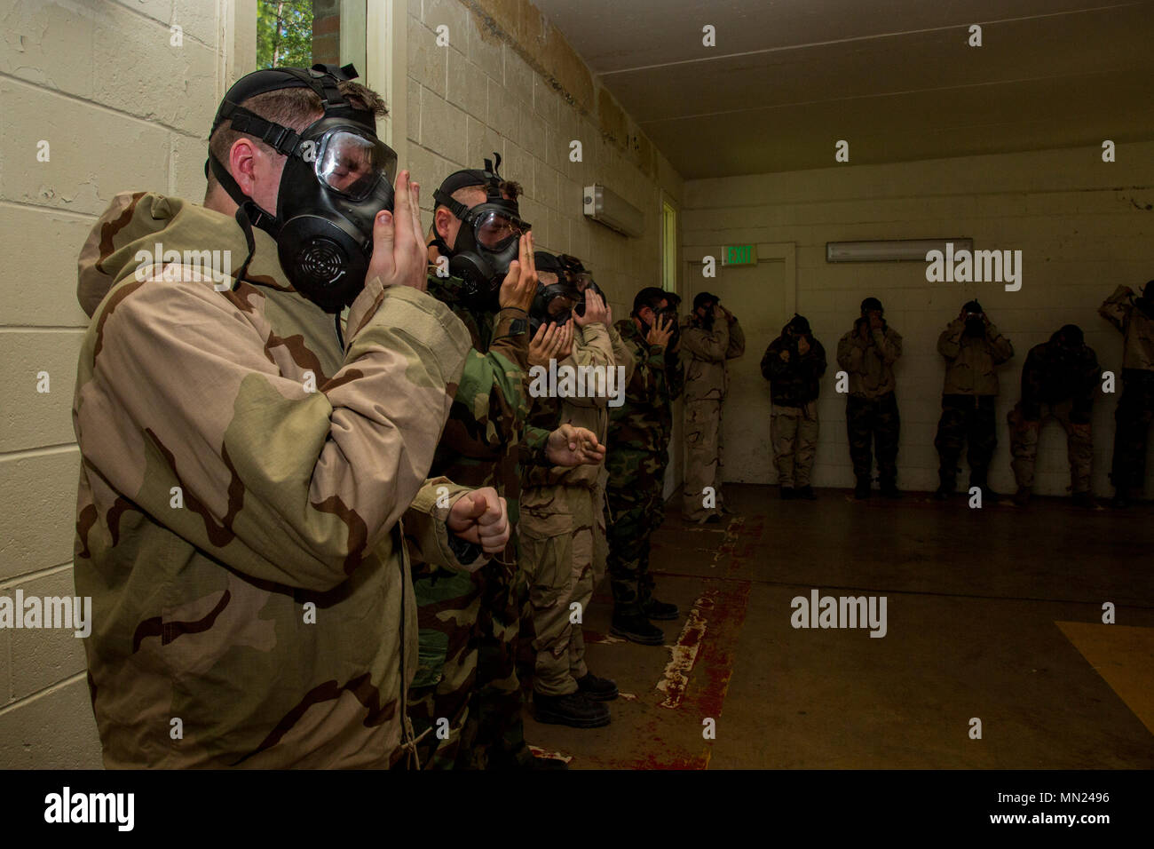 M50 Joint Service General Purpose Gas Masks High Resolution Stock ...