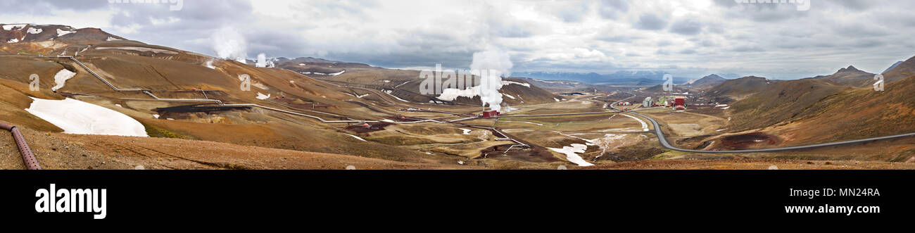 Krafla power plant hi-res stock photography and images - Alamy