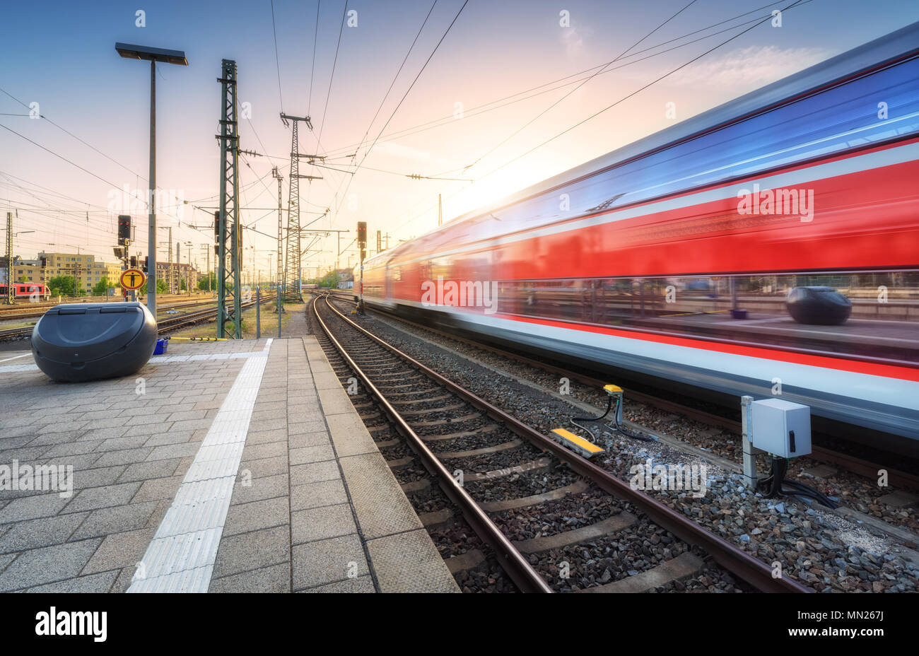 Passenger train germany hi-res stock photography and images - Alamy