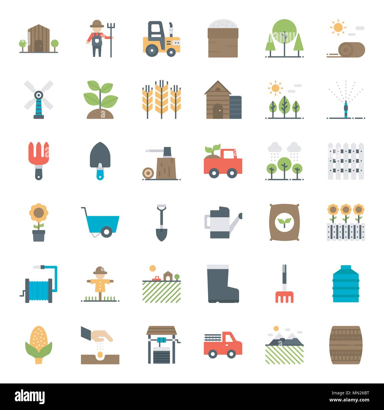 Agriculture icon hi-res stock photography and images - Alamy