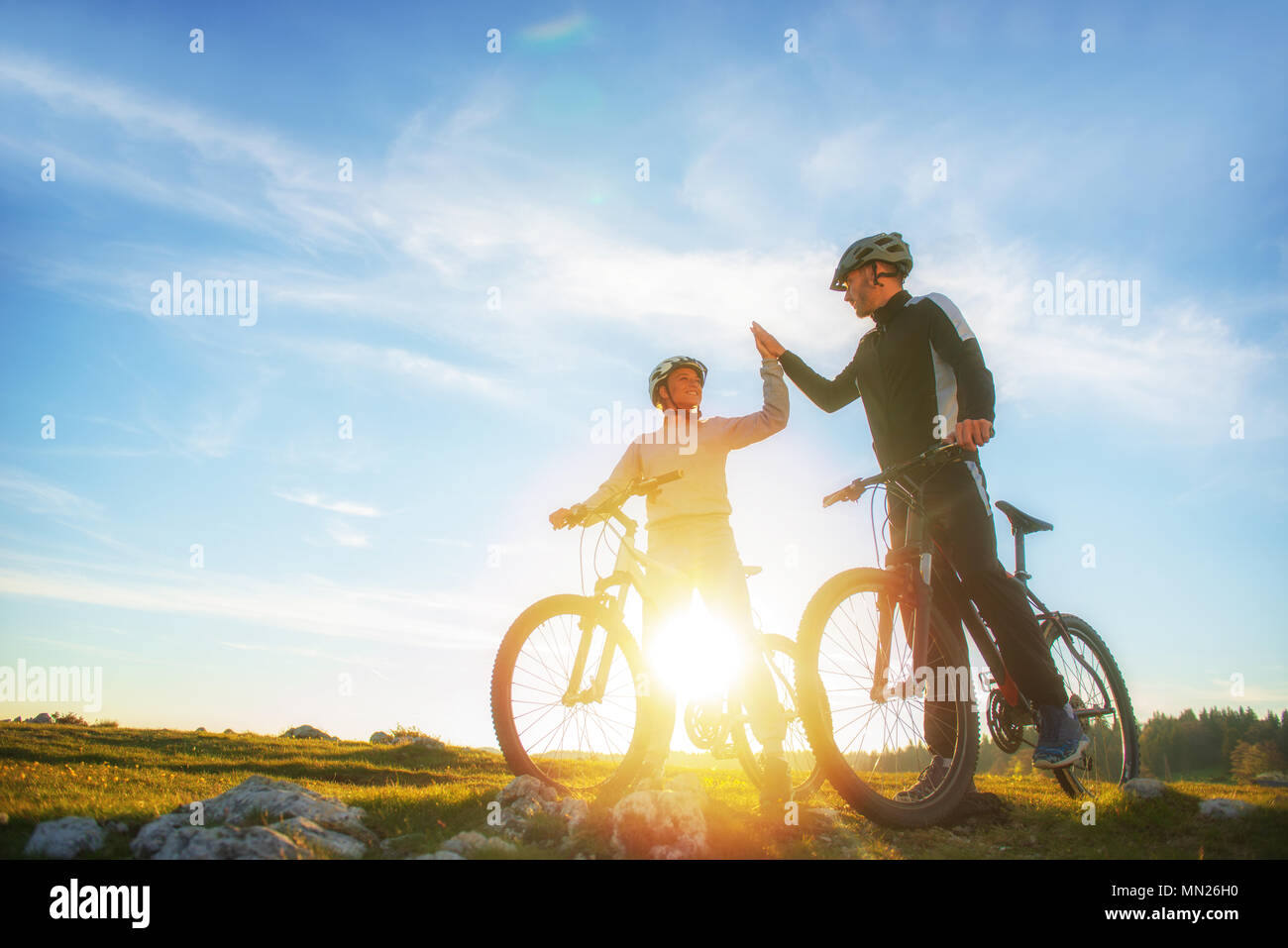 Couple racing bikes hi-res stock photography and images - Alamy