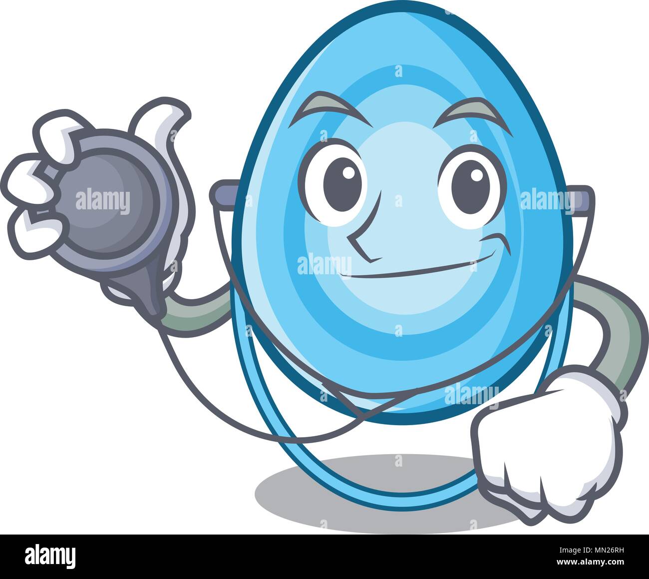 Doctor oxygen mask character cartoon Stock Vector Image & Art - Alamy