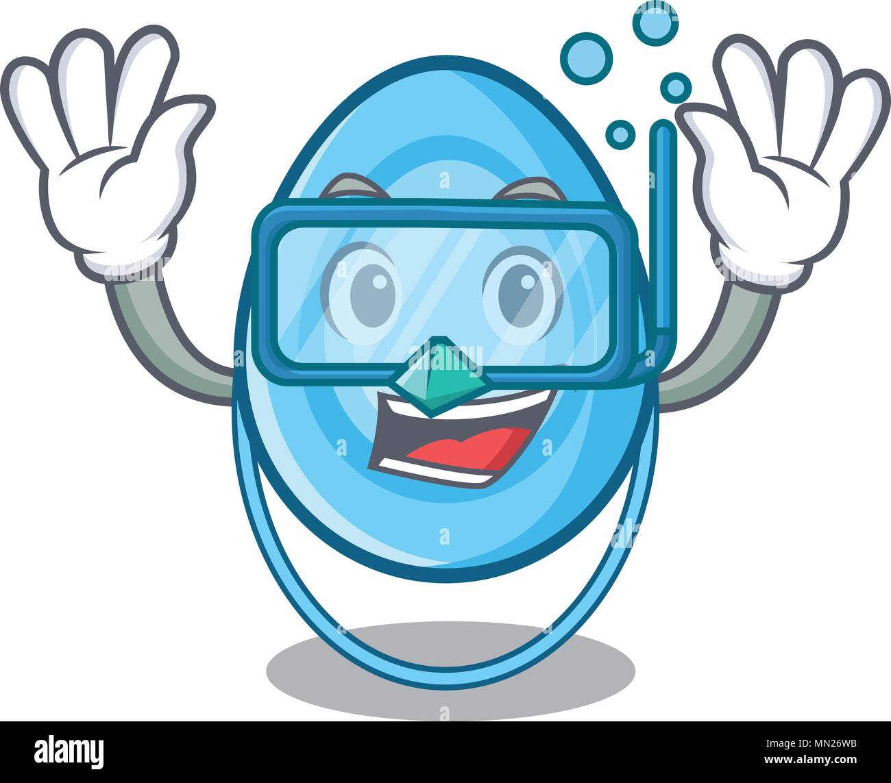 Oxygen Element Cartoon