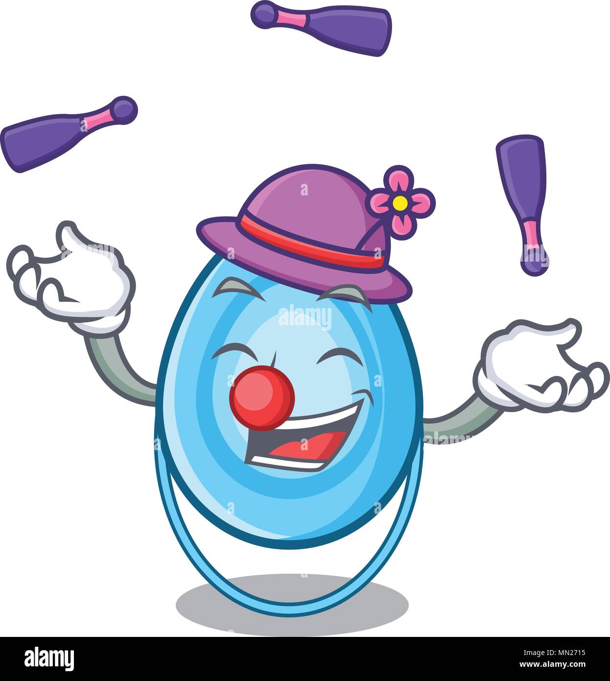 Funny cartoon character oxygen Stock Vector Images - Alamy