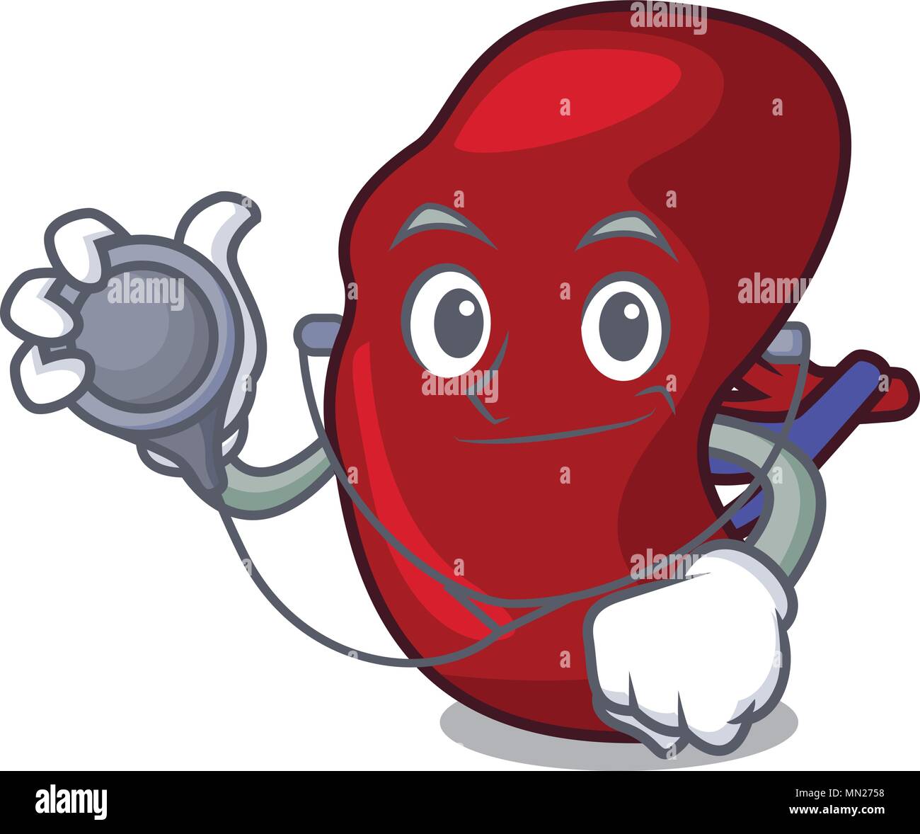 Doctor spleen character cartoon style Stock Vector Image & Art - Alamy