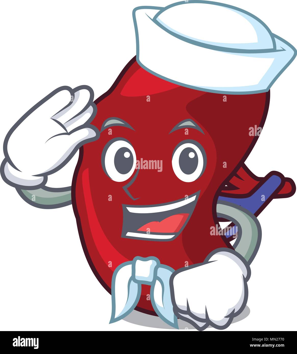 Sailor spleen character cartoon style Stock Vector Image & Art - Alamy