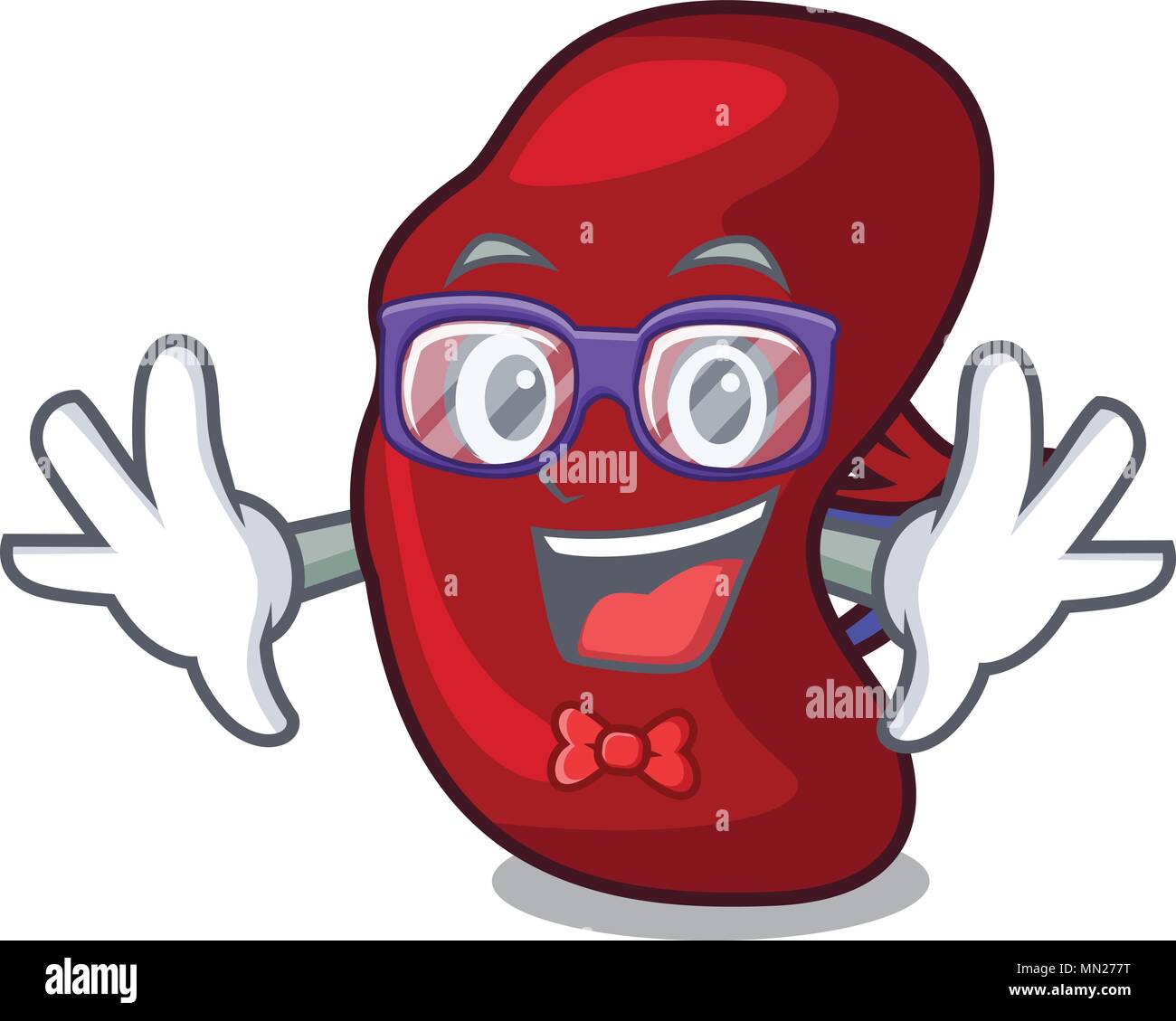 Geek spleen character cartoon style Stock Vector Image & Art - Alamy