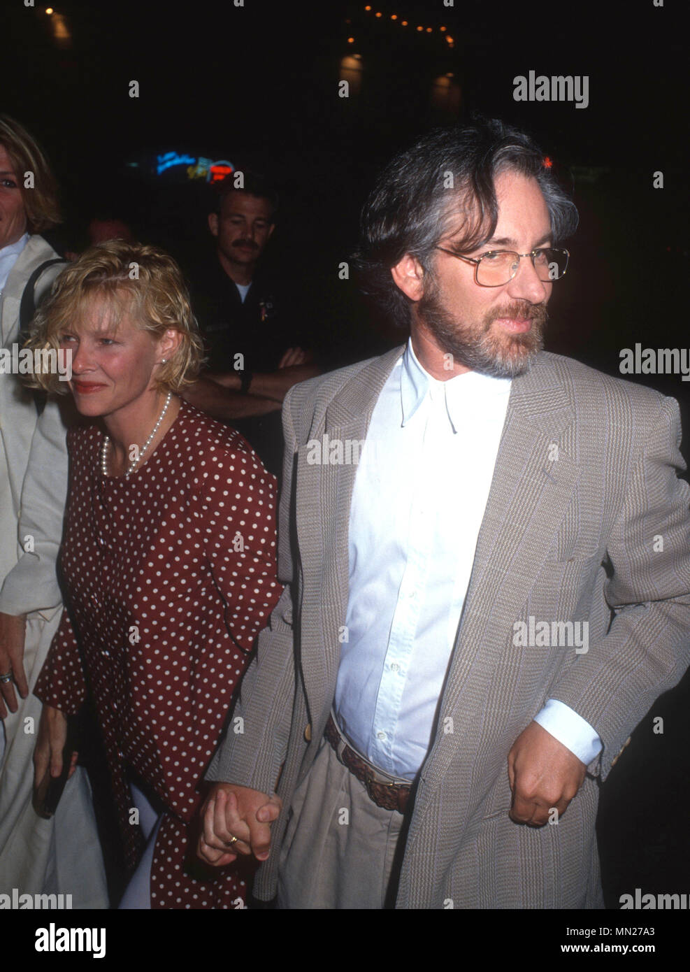WESTWOOD, CA - JULY 25: (L-R) Actress Kate Capshaw and Director Steven ...