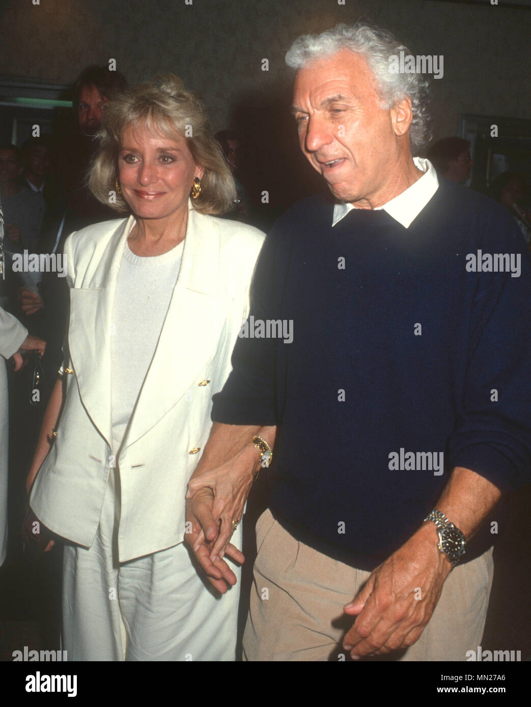 WESTWOOD, CA - JULY 25: (L-R) TV Journalist Barbara Walters and ...