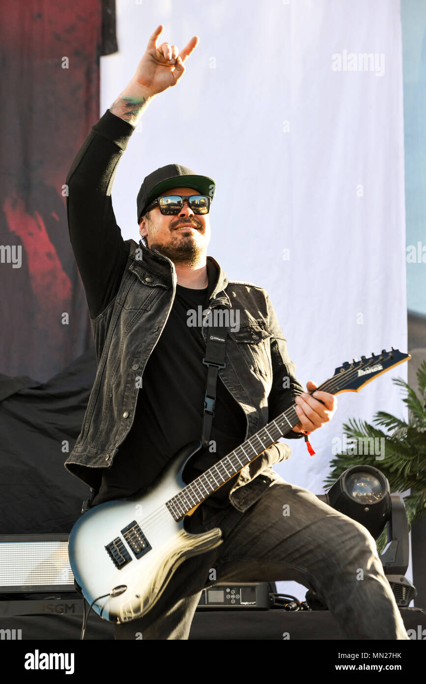 Las Vegas Nevada, April 21, 2018 - The band Ded performing on day 2 of ...