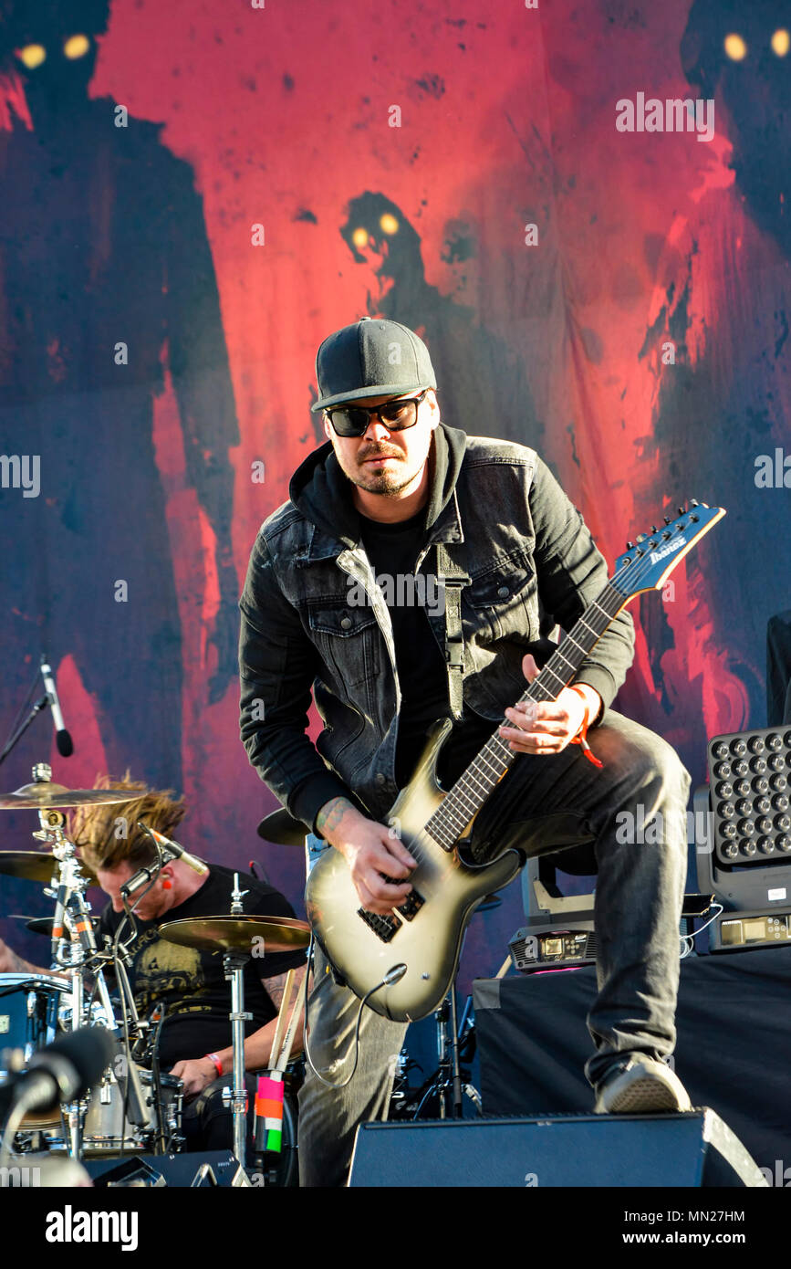 Las Vegas Nevada, April 21, 2018 - The band Ded performing on day 2 of ...