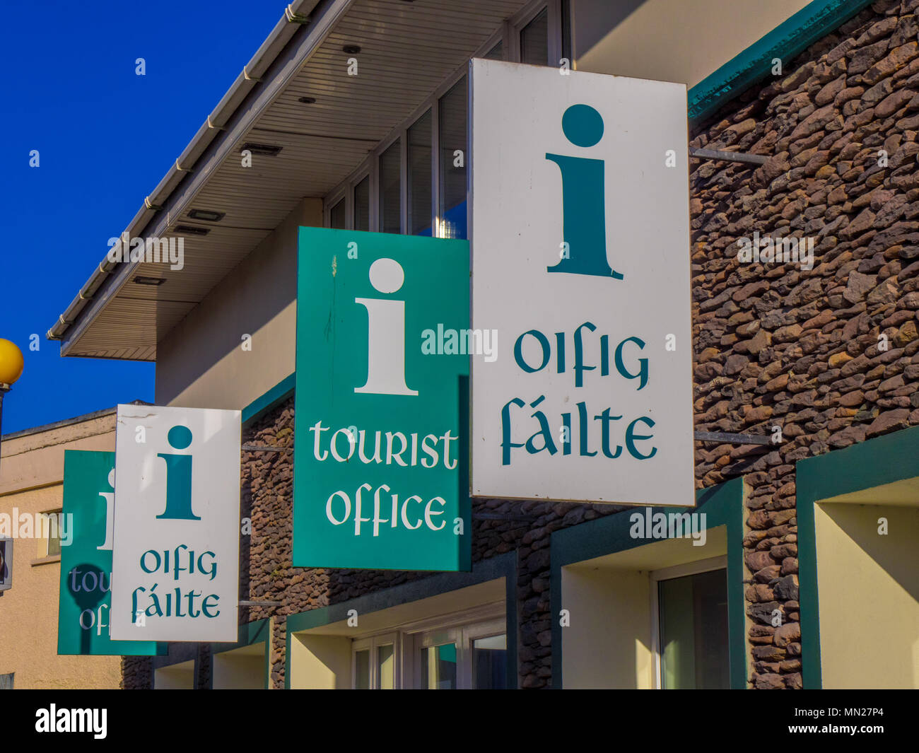 Dingle Tourist Information Office Stock Photo - Alamy
