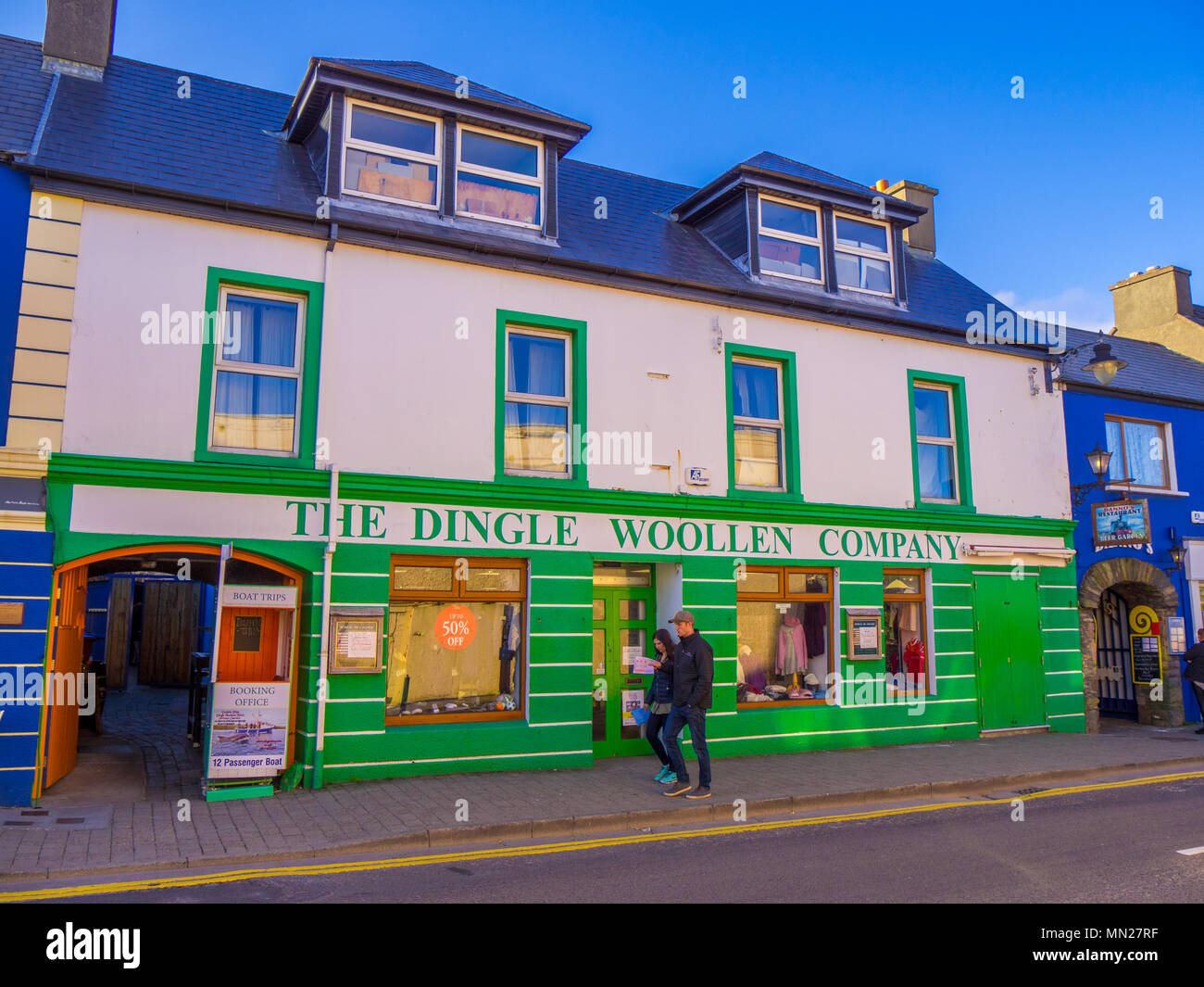 Beautiful dingle street view hi-res stock photography and images - Alamy