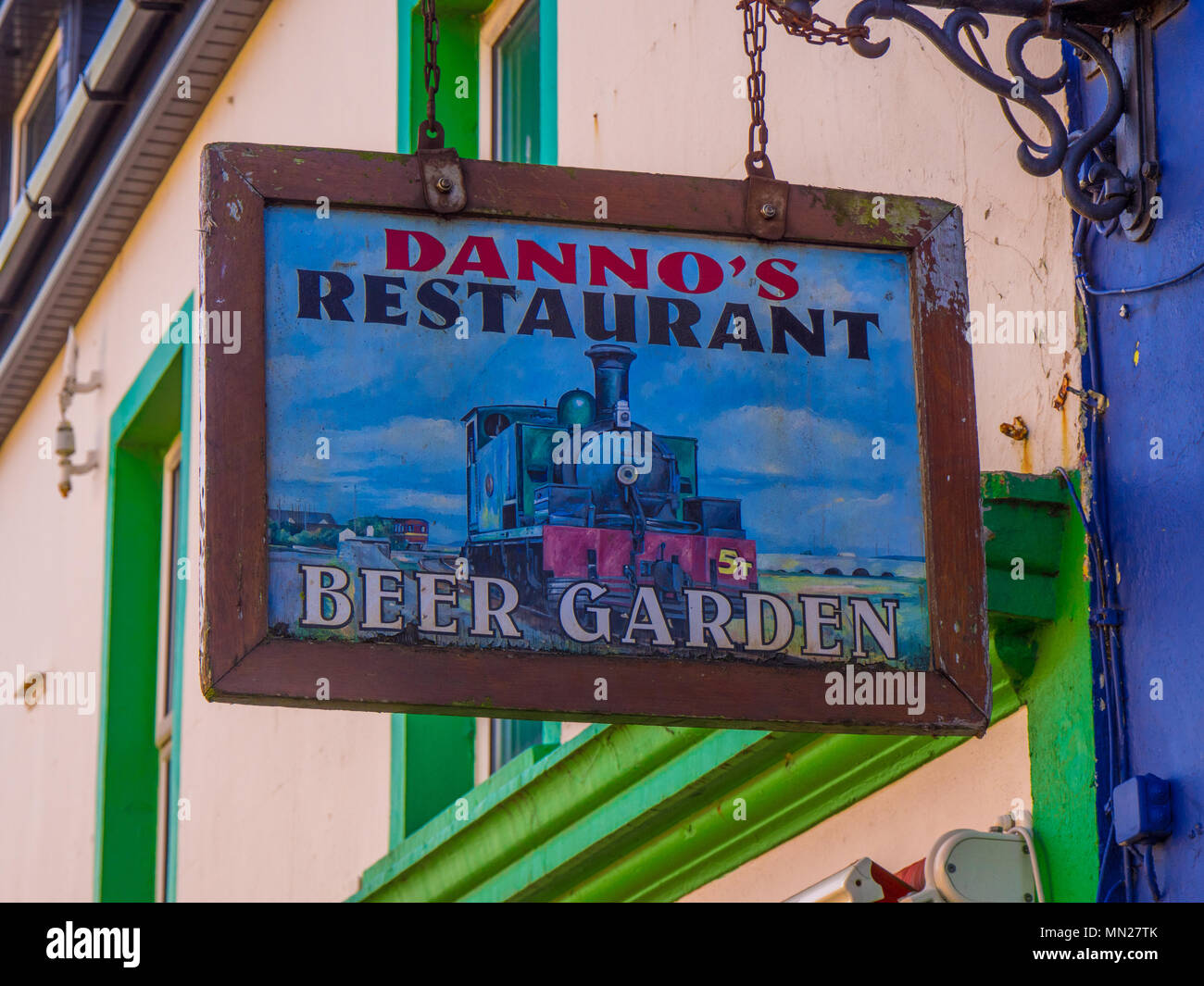 Restaurant in Dingle Ireland Stock Photo - Alamy