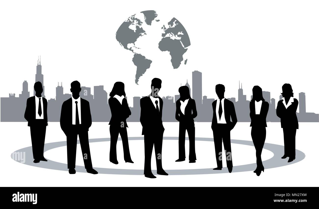 Business people vector illustration Stock Vector Image & Art - Alamy