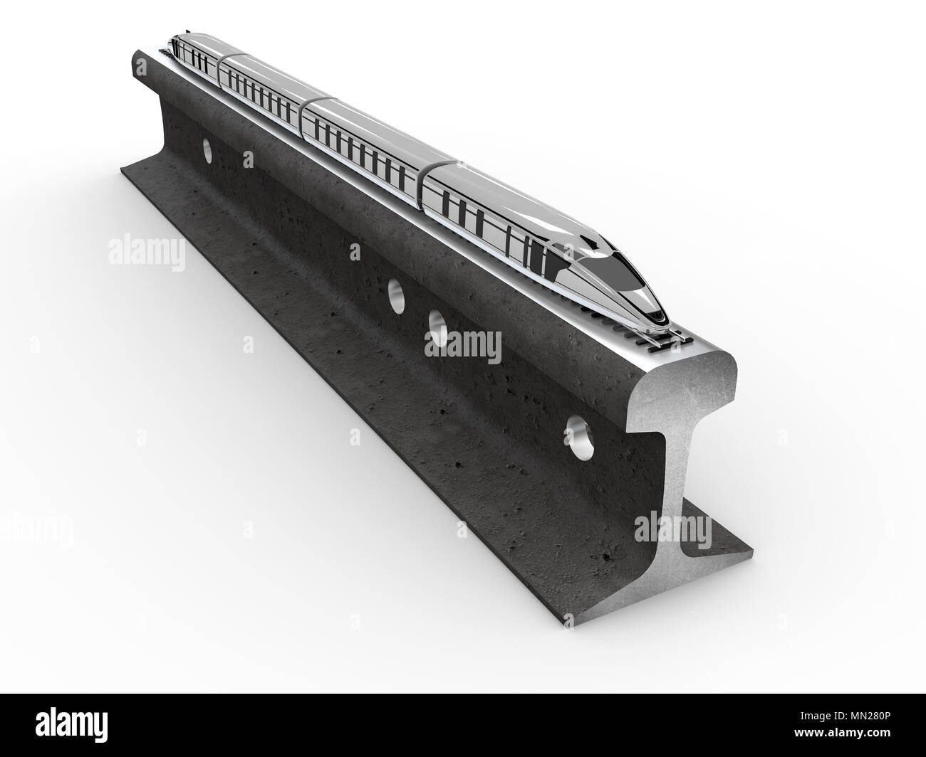 Suburban commuter rail Cut Out Stock Images & Pictures - Alamy