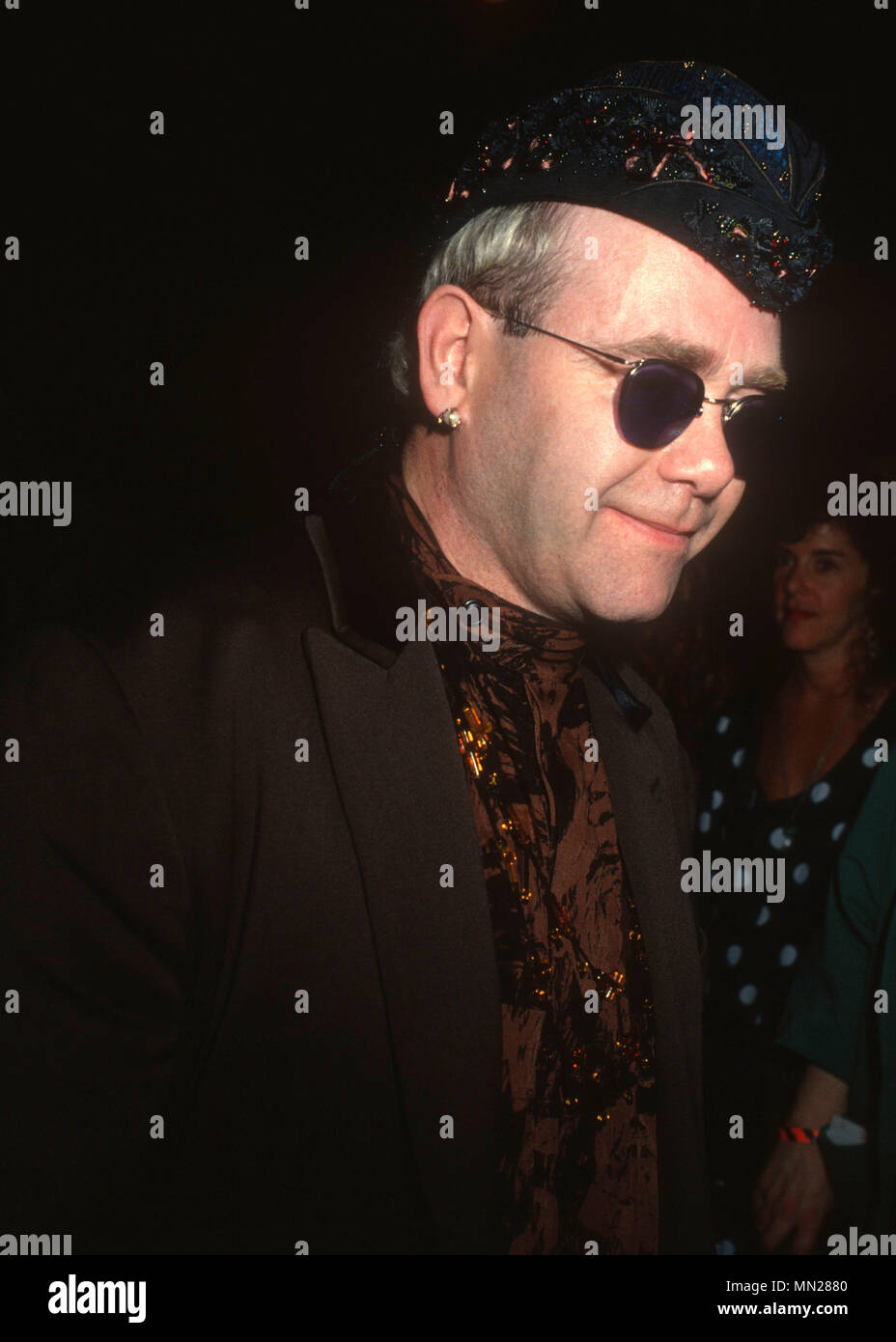 LOS ANGELES, CA - JULY 26: Singer Elton John attends Was (Not Was) Band ...