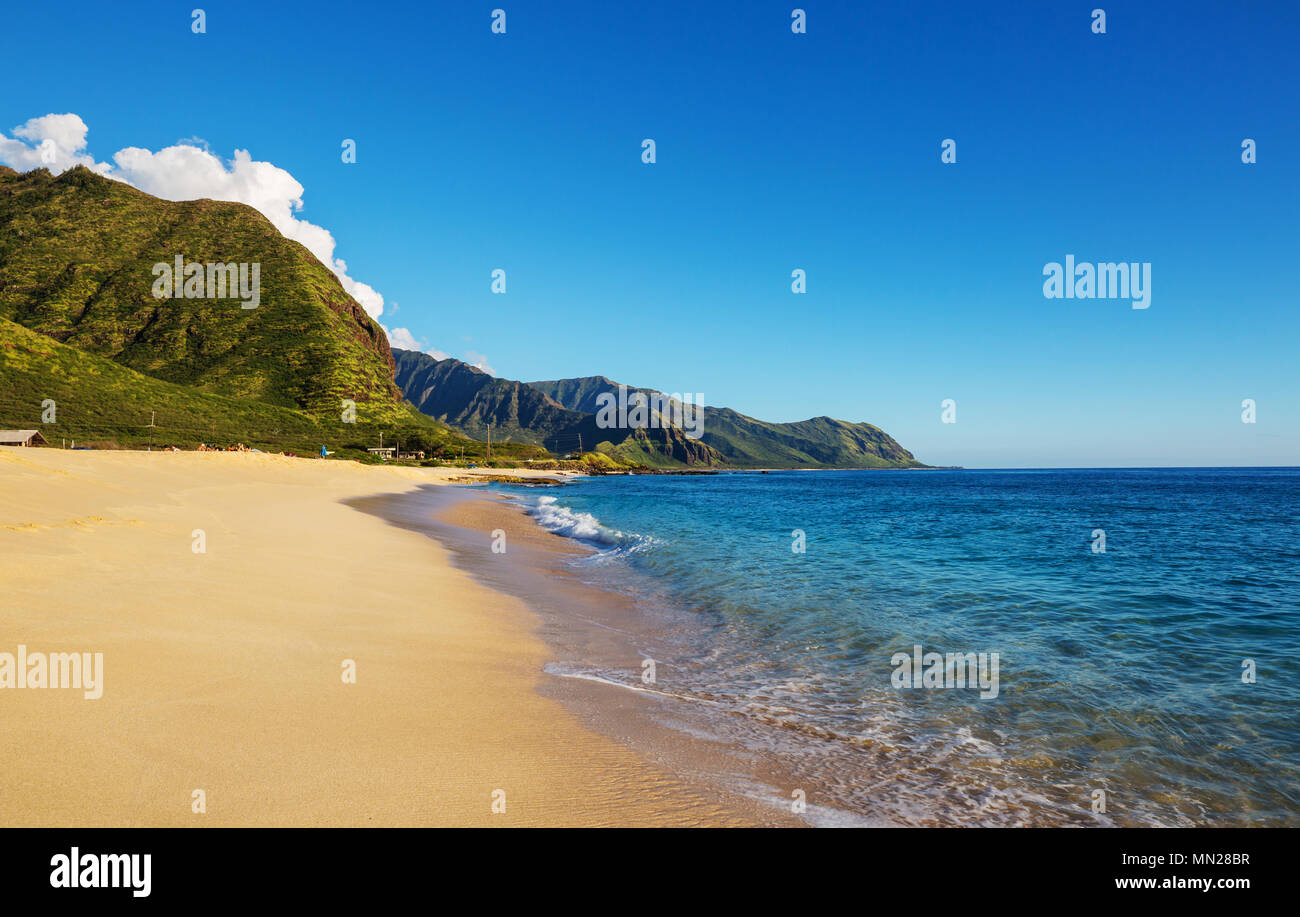 Beautiful landscapes in Oahu island, Hawaii Stock Photo - Alamy