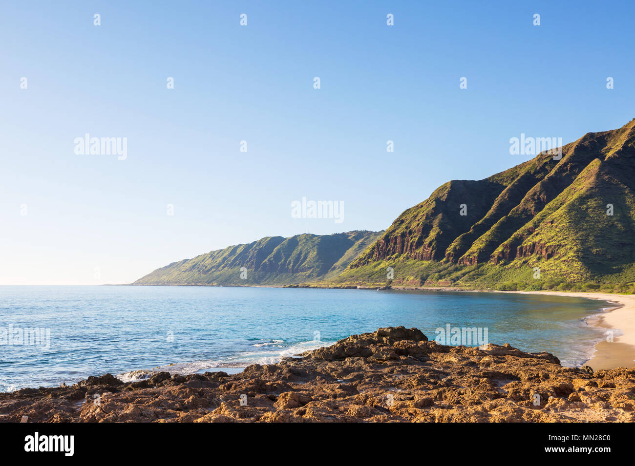 Beautiful landscapes in Oahu island, Hawaii Stock Photo - Alamy