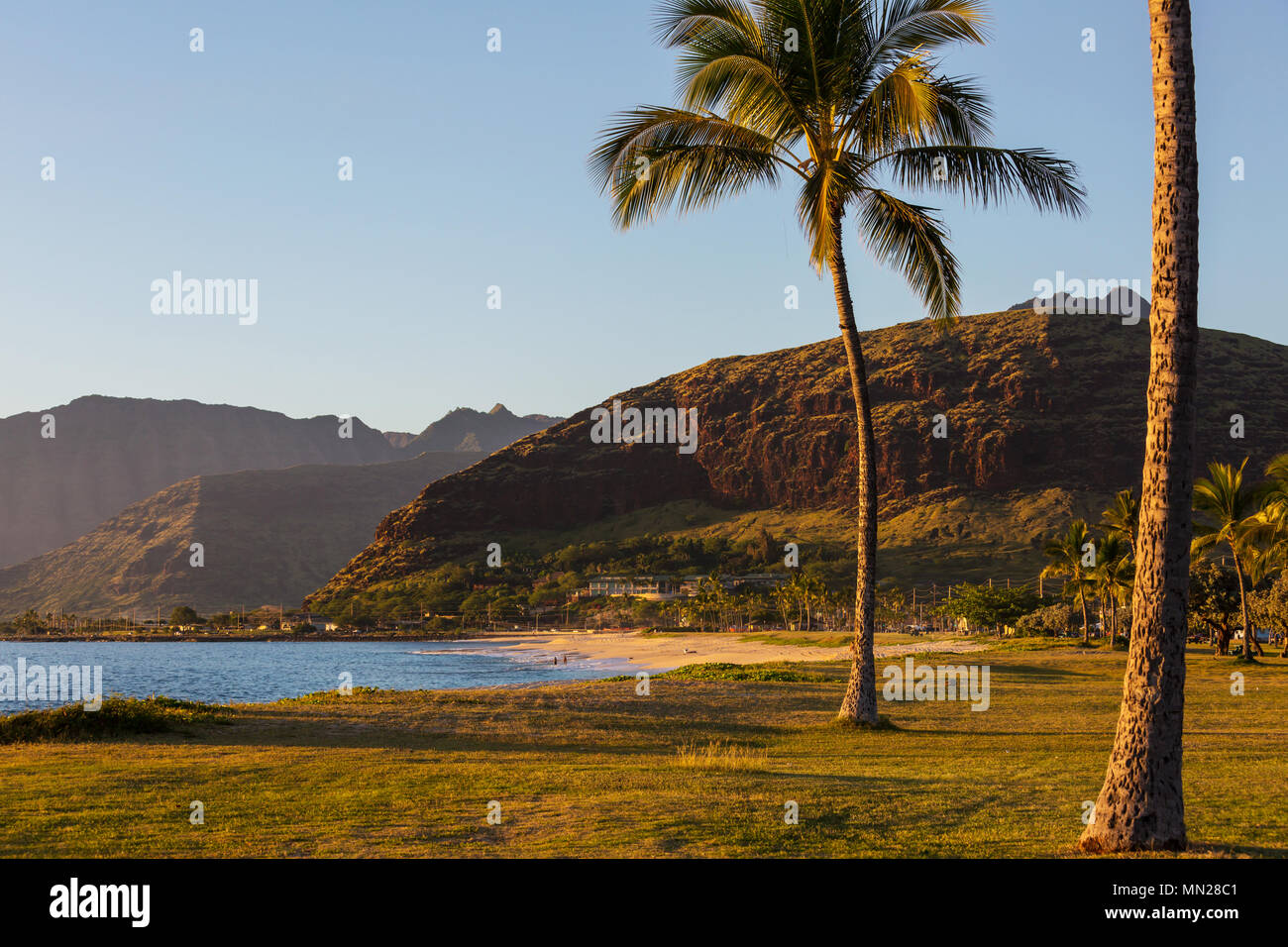 Beautiful landscapes in Oahu island, Hawaii Stock Photo - Alamy