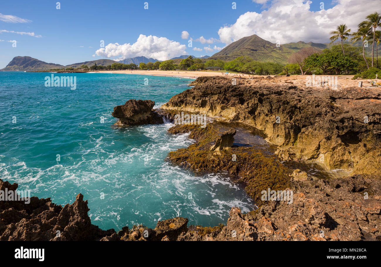 Beautiful landscapes in Oahu island, Hawaii Stock Photo - Alamy