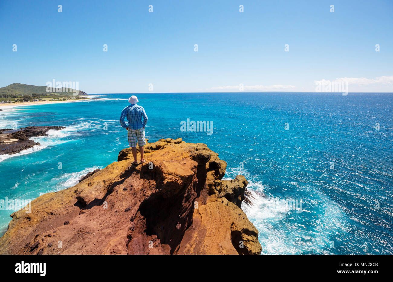 Beautiful landscapes in Oahu island, Hawaii Stock Photo - Alamy