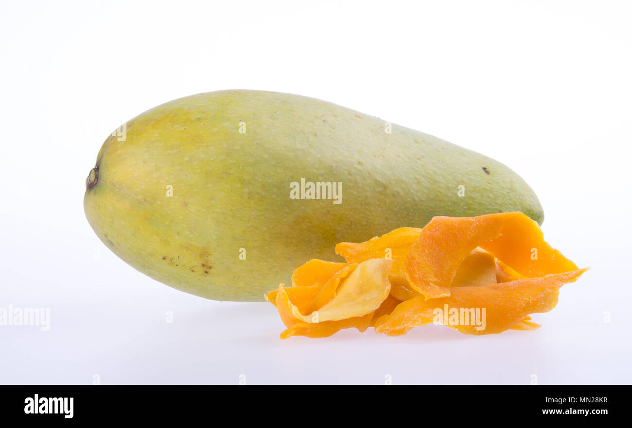 mango dry or dried mango slices on background Stock Photo - Alamy