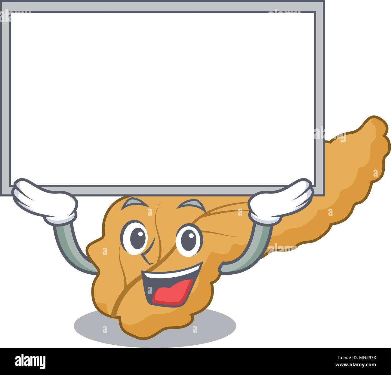 Up board pancreas character cartoon style Stock Vector Image & Art - Alamy