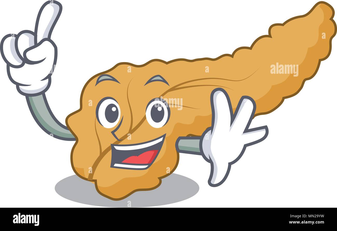 Finger pancreas mascot cartoon style Stock Vector Image & Art - Alamy