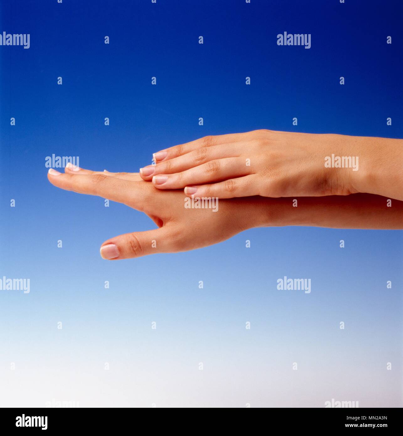 Hand hands soft spread hi-res stock photography and images - Alamy