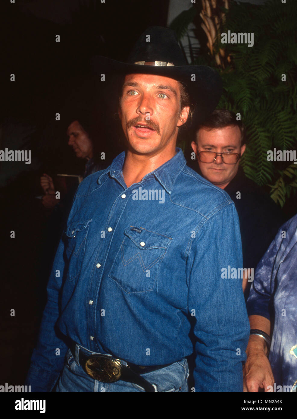 CENTURY CITY, CA - JULY 28: Actor John Clark Gable attends Golden Boot Awards on July 28, 1990 ...