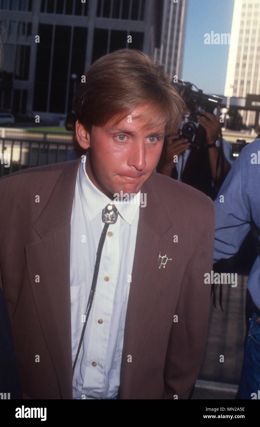 CENTURY CITY, CA - JULY 28: Actor Emilio Estevez attends Golden Boot ...