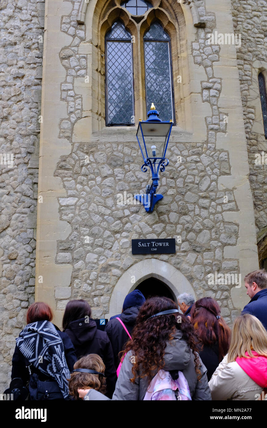 Salt Tower at The Tower of London UK Stock Photo - Alamy