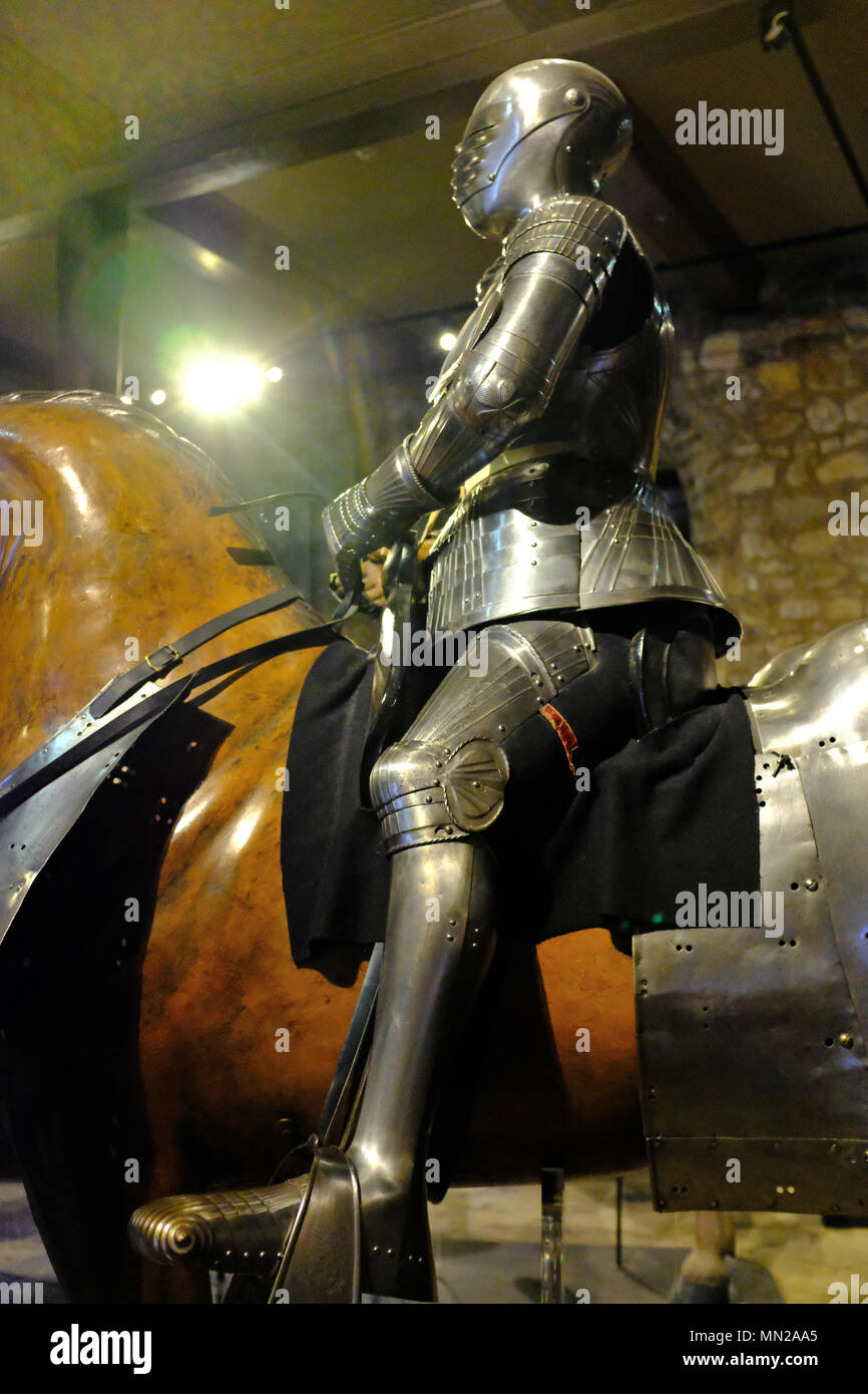 The Armoury at The Tower of London UK Stock Photo - Alamy