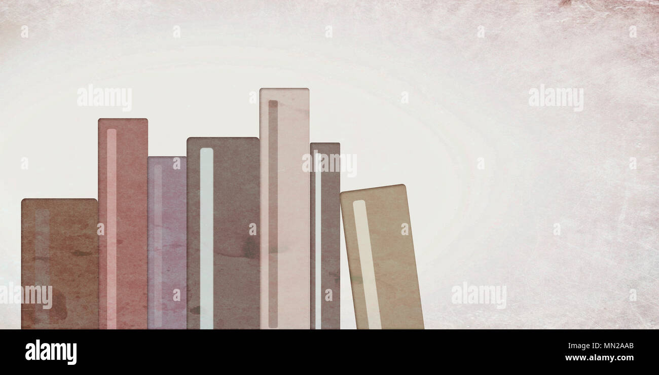 set of lined up books spine - reading and culture concept Stock Photo ...