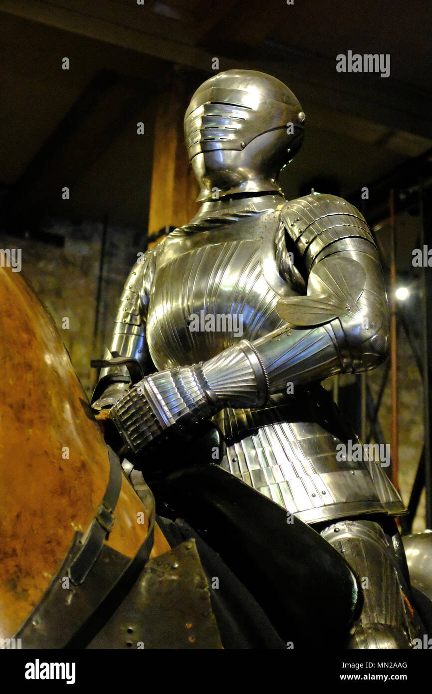 The Armoury at The Tower of London UK Stock Photo - Alamy